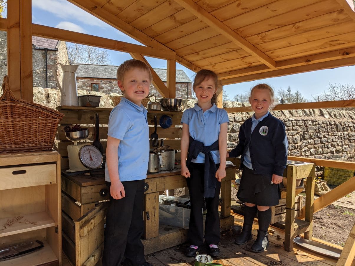 Brough Community Primary School's new play area for pupils - Cumberland ...