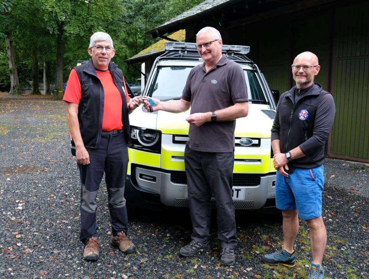 New rescue vehicle for Patterdale Mountain Rescue Team - thanks to ...